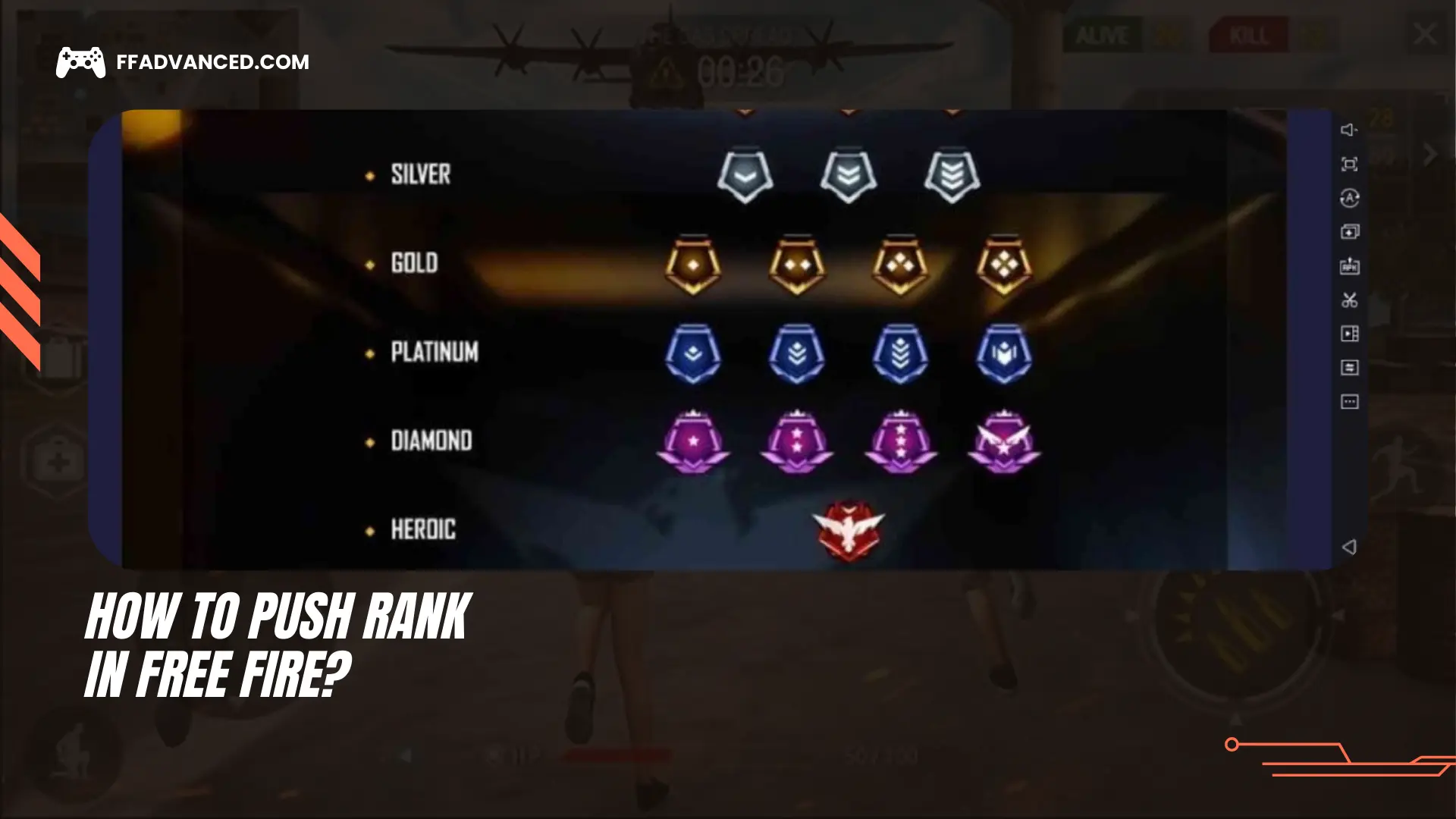 How To Push Rank In Free Fire? - A Complete Guide